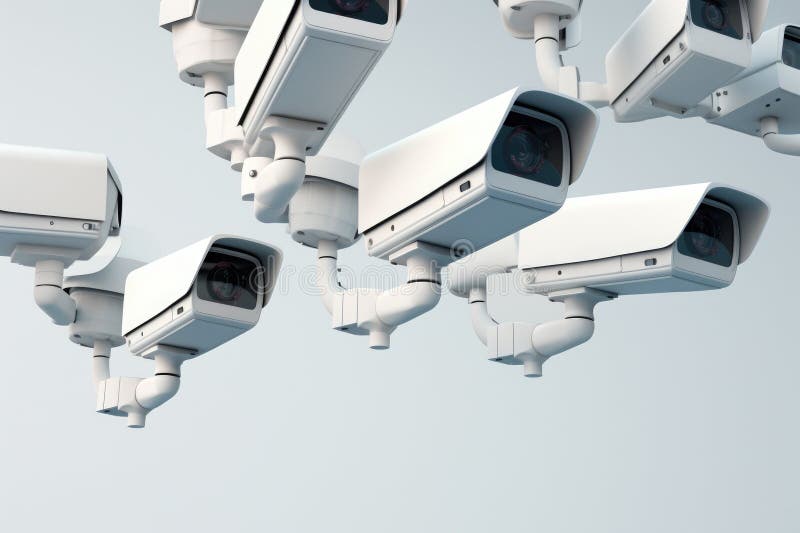 3d House Security Cctv Camera Stock Illustrations – 336 3d House ...