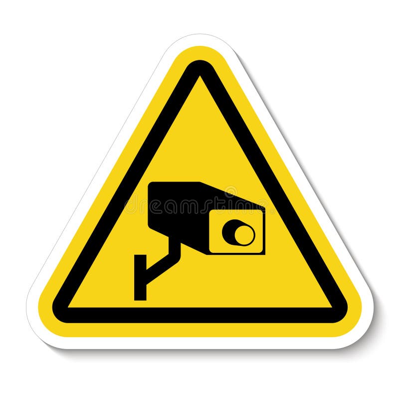 CCTV Security Camera Symbol Sign, Vector Illustration, Isolate on White ...