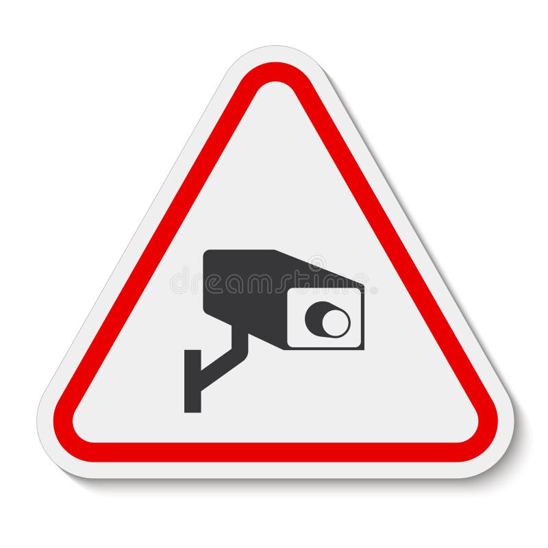 CCTV Security Camera Symbol Sign, Vector Illustration, Isolate on White ...