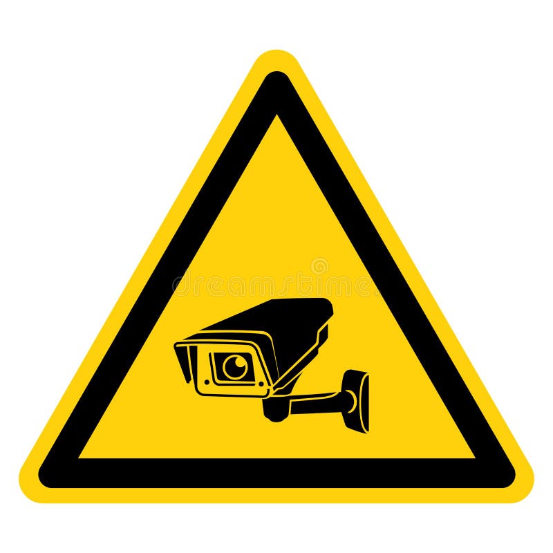 CCTV Security Camera Symbol Sign, Vector Illustration, Isolate on White ...