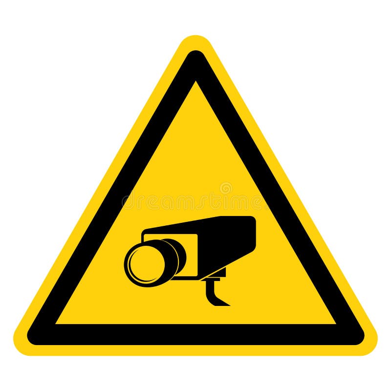 CCTV Security Camera Symbol Sign, Vector Illustration, Isolate on White ...