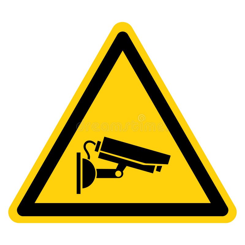 CCTV Security Camera Symbol Sign, Vector Illustration, Isolate on White ...