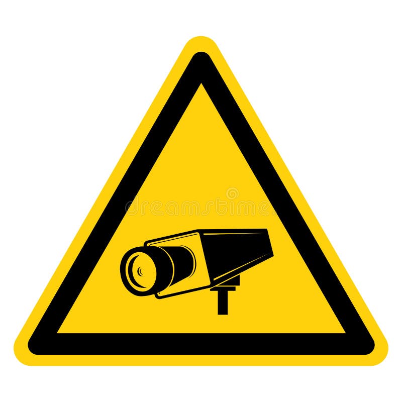 CCTV Security Camera Symbol Sign, Vector Illustration, Isolate on White ...