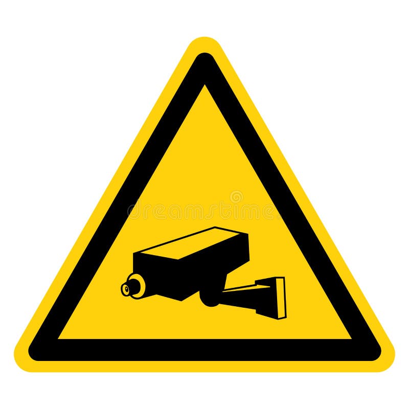 CCTV Security Camera Symbol Sign, Vector Illustration, Isolate on White ...