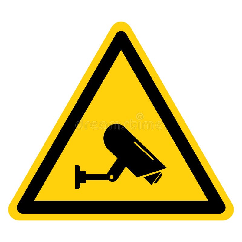 CCTV Security Camera Symbol Sign, Vector Illustration, Isolate on White ...
