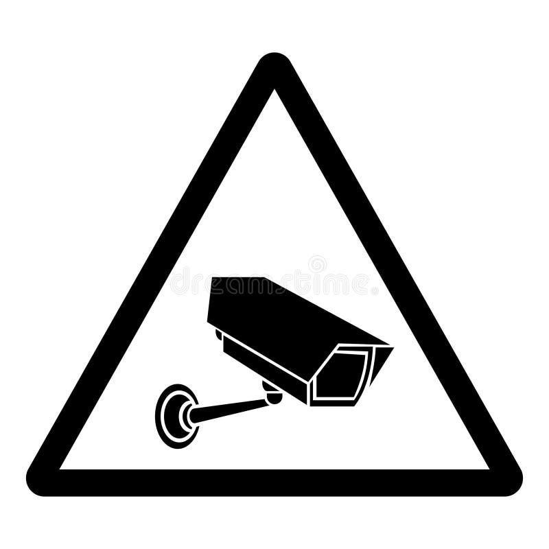 CCTV Security Camera Symbol Sign, Vector Illustration, Isolate on White ...