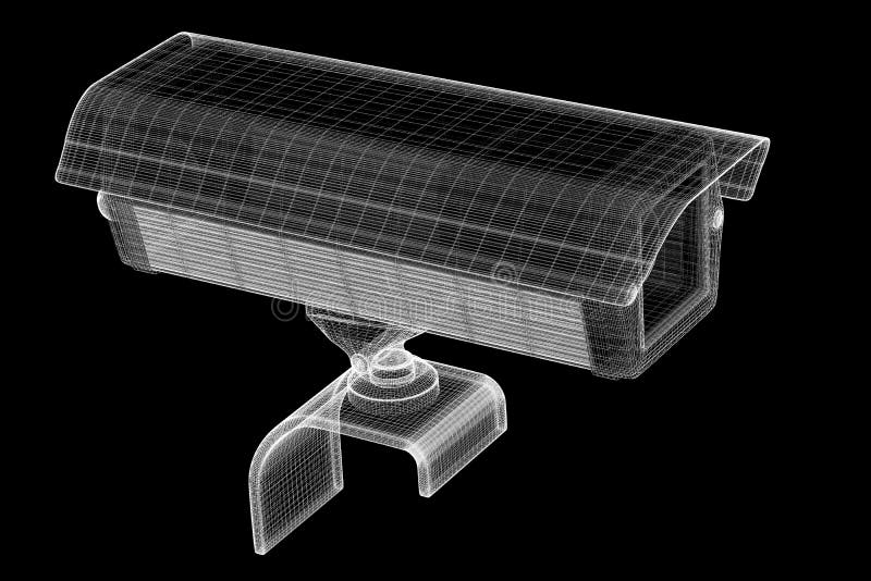 CCTV security camera stock image. Image of instrument - 56736639