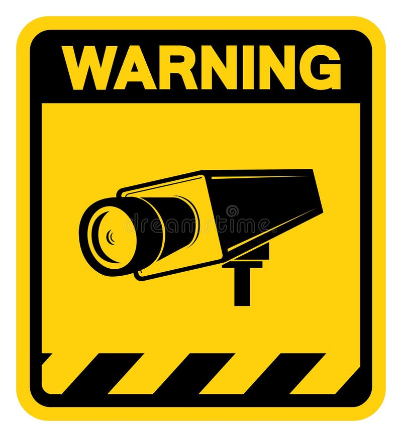 CCTV Security Camera Symbol Sign, Vector Illustration, Isolate on White ...