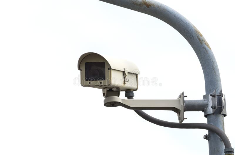 CCTV Security Camera with Wind Turbine Power Generator with Suns Stock ...