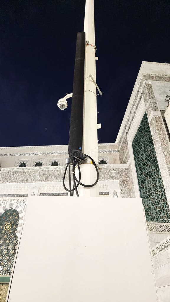 CCTV and Sound System Installation Using Cables Editorial Photo - Image ...