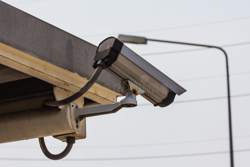 CCTV surveillance camera stock image. Image of video - 64442073