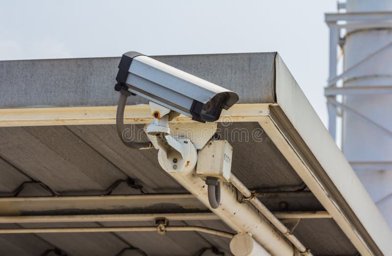 CCTV surveillance camera stock image. Image of risk, camera - 66642523