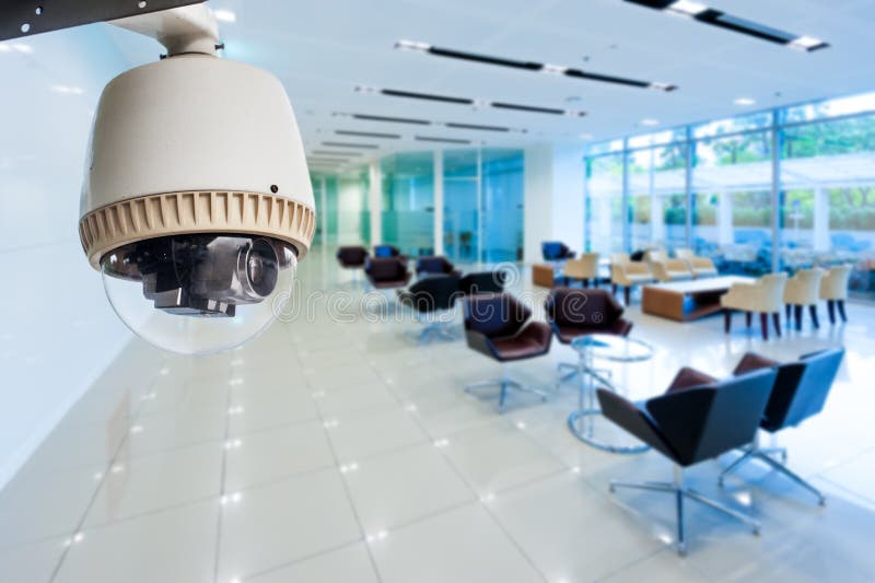 CCTV or Surveillance Operating Stock Photo - Image of overhead ...