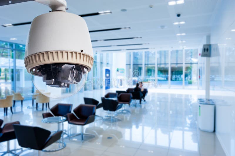 CCTV or Surveillance Operating Stock Photo - Image of overhead ...