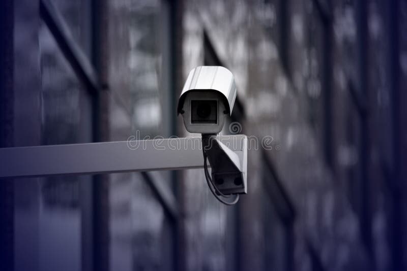 CCTV - Surveillance, Security Camera Stock Photo - Image of ...