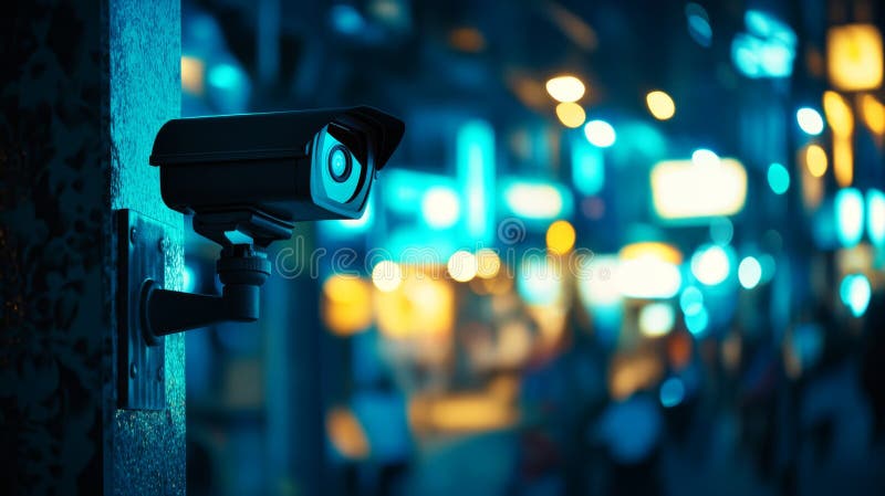 A CCTV Surveillance System is Currently in Use at the Industrial ...