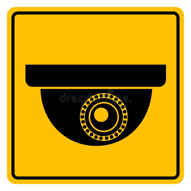 CCTV Symbol Sign, Vector Illustration, Isolate on White Background ...