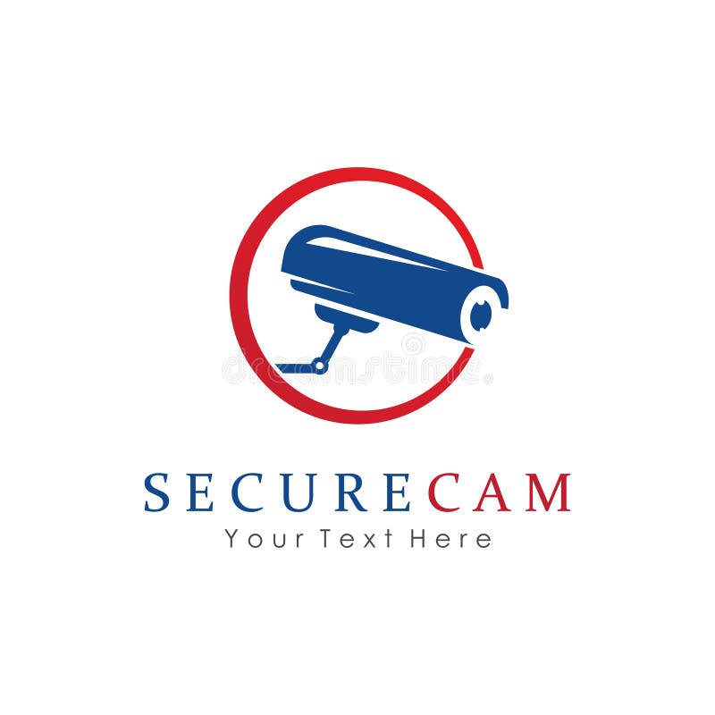 CCTV Technology and Security Logo Template Stock Vector - Illustration ...