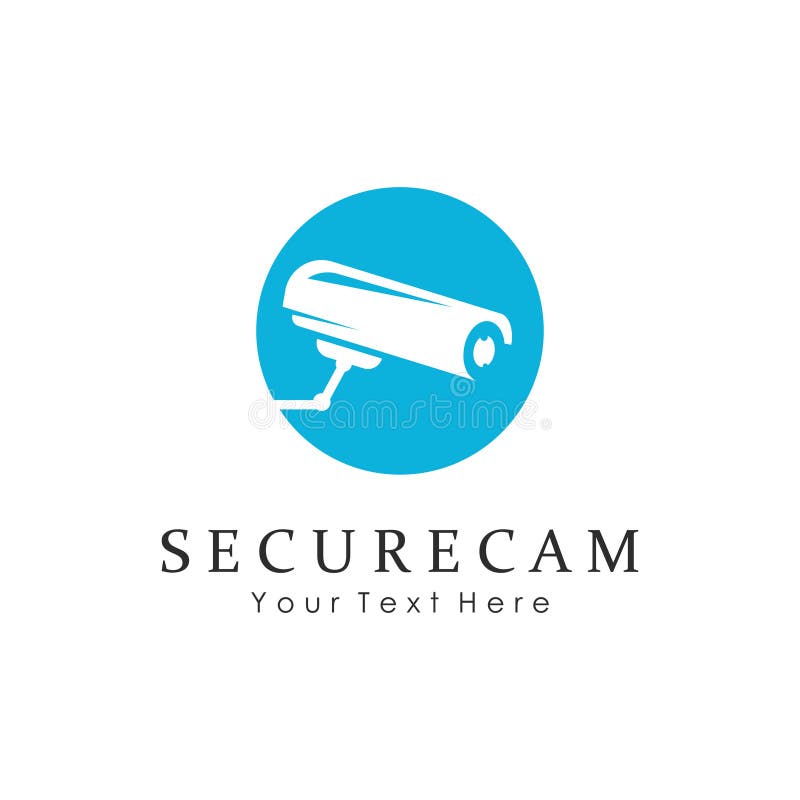 CCTV Technology and Security Logo Template Stock Vector - Illustration ...