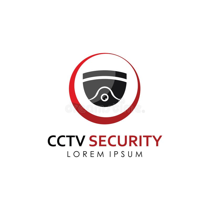 CCTV Technology and Security Logo Template Stock Vector - Illustration ...