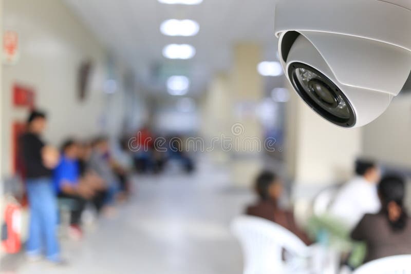 CCTV Tool in Hospital Equipment for Security Systems Stock Image ...
