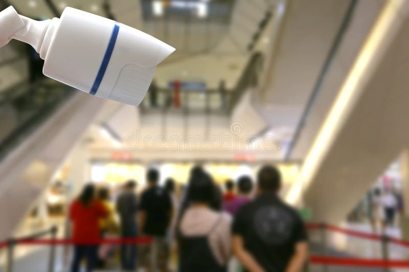 CCTV Tool in Shopping Mall Equipment for Security Systems Stock Image ...