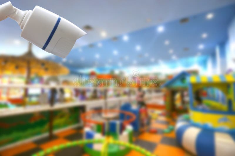 CCTV Tool in Shopping Mall Equipment for Security Systems Stock Image ...