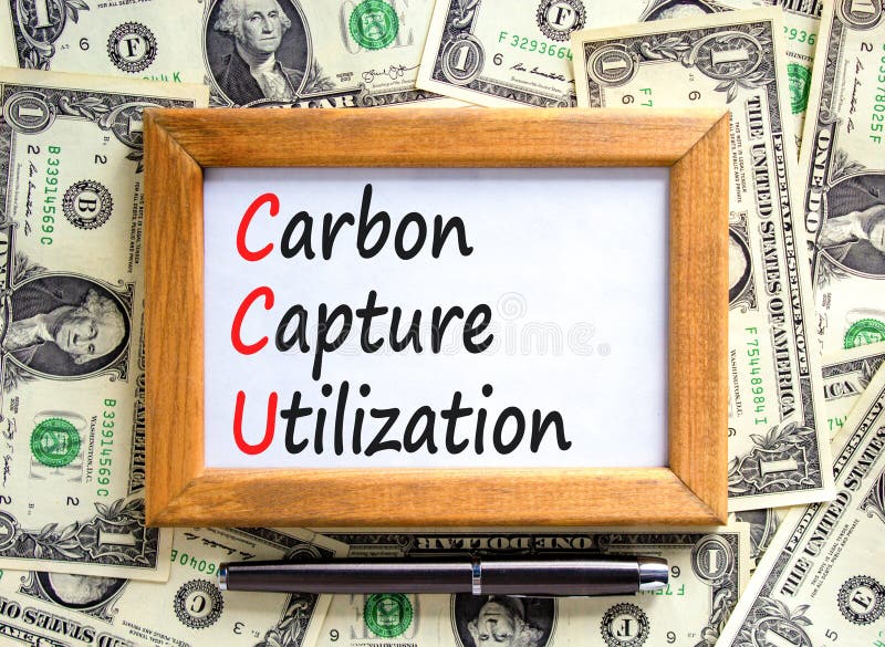 CCU Carbon Capture Utilization Symbol. Concept Words CCU Carbon Capture ...