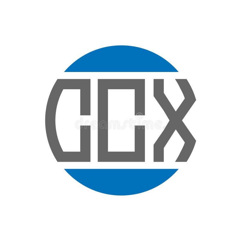 CCX Letter Logo Design on White Background. CCX Creative Initials ...