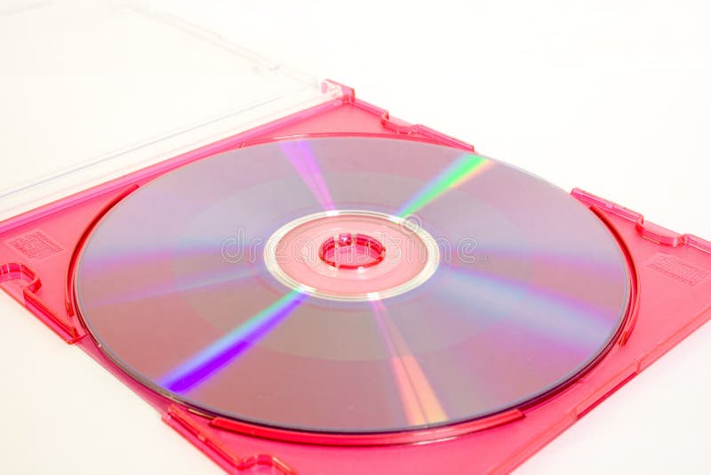 Cd stock image. Image of pink, audio, colorful, tech, cover - 2080303