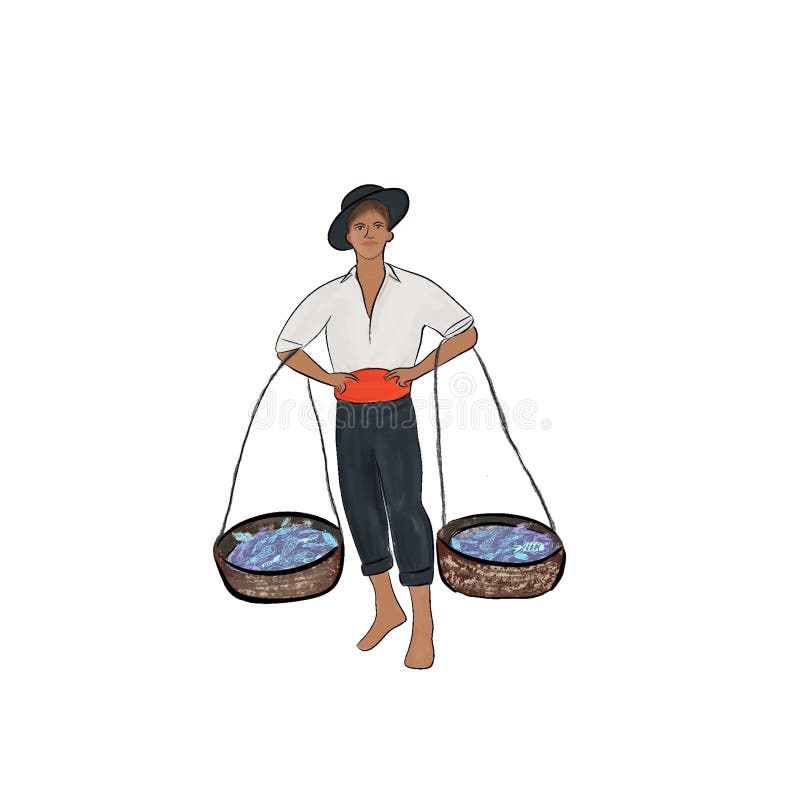 Fish Peddler Stock Illustrations – 11 Fish Peddler Stock Illustrations ...