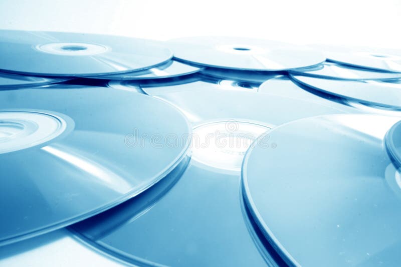 CD s stock image. Image of computer, backup, disc, blue - 55085