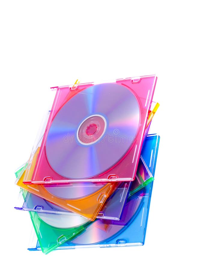 Cd Case stock image. Image of archives, three, film, storage - 5521223
