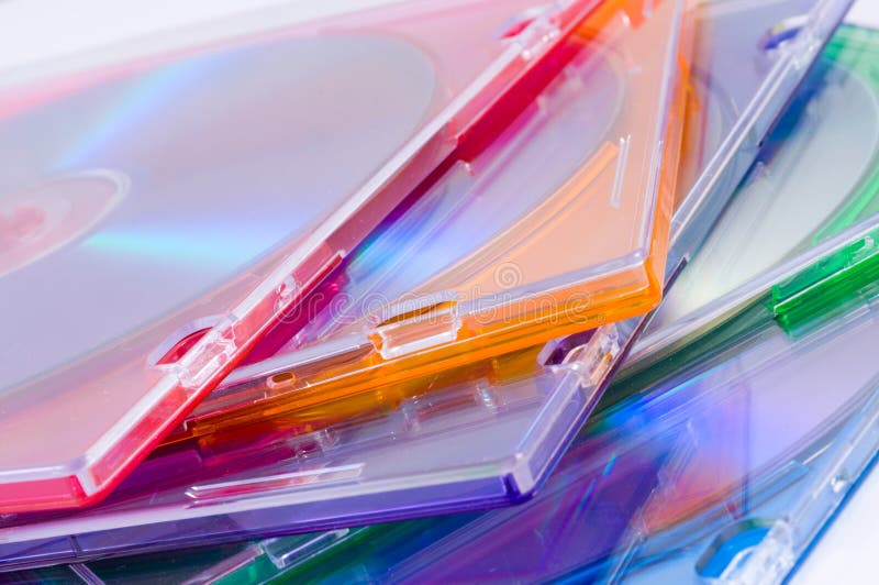 Cd Case stock image. Image of archives, three, film, storage - 5521223