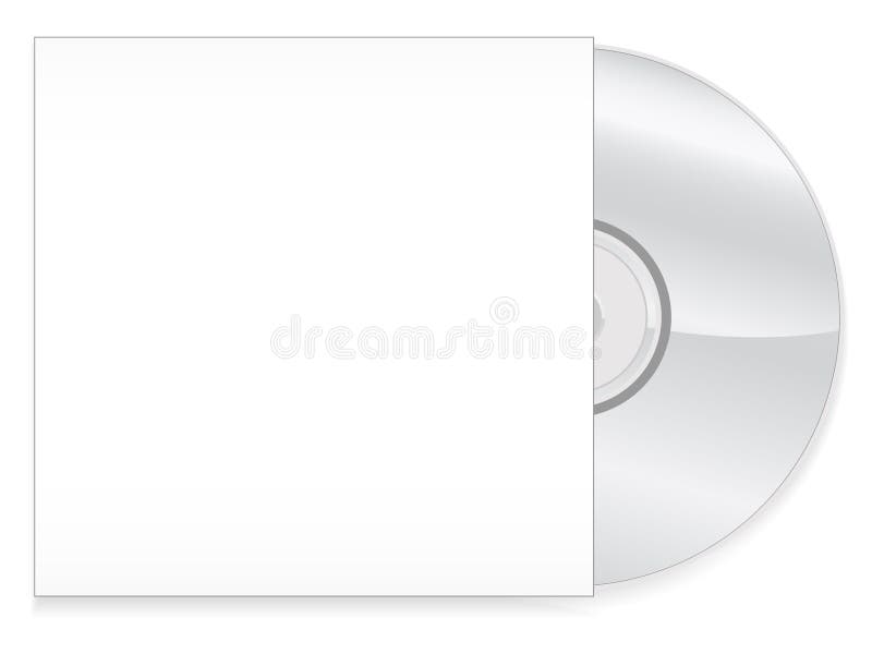 CD and Case / EPS stock vector. Illustration of paper - 15210488