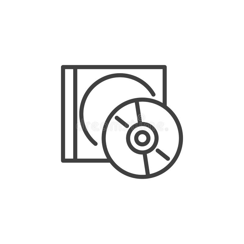 Cd Case Icon Stock Illustrations – 1,267 Cd Case Icon Stock ...