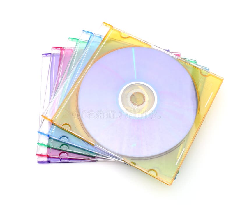 3+ Colored cd dvd cases Free Stock Photos - StockFreeImages