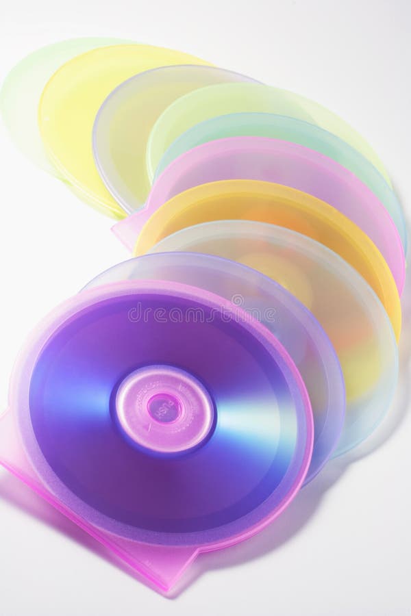 CD Cases stock image. Image of transparent, disks, colourful - 129384207