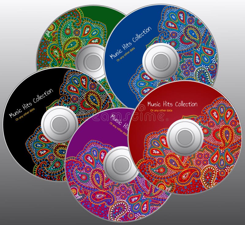 Cd color design stock vector. Illustration of indian - 87585710