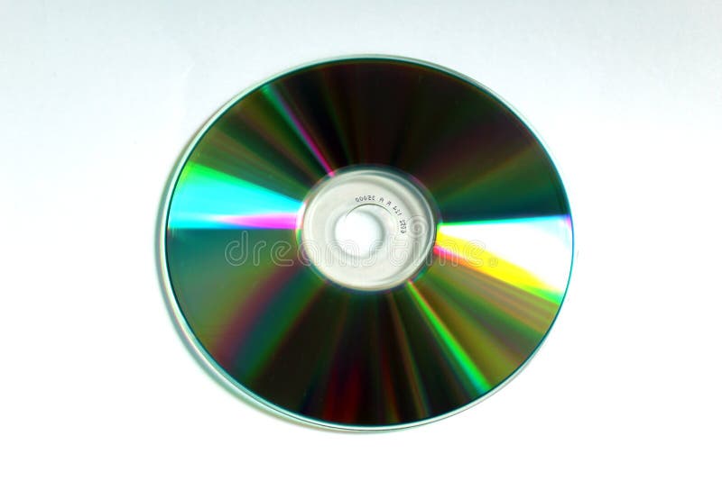 CD Compact Disc with Reflections Stock Image - Image of colors, back ...