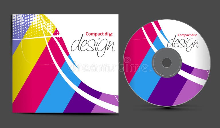 Cd Cover Design Template Stock Illustrations – 6,226 Cd Cover Design ...