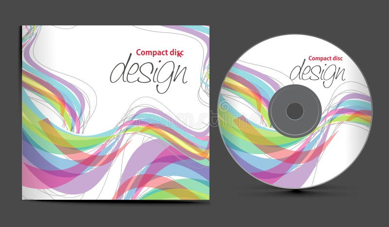 Cd cover design stock vector. Illustration of abstract - 15324438