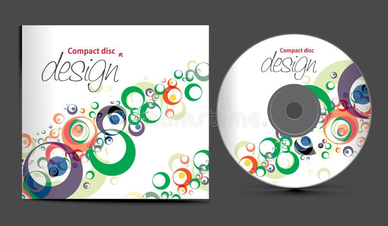 Cd cover design stock vector. Illustration of abstract - 15324438