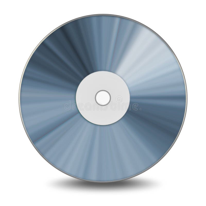CD disc stock illustration. Illustration of shadow, disc - 18714623