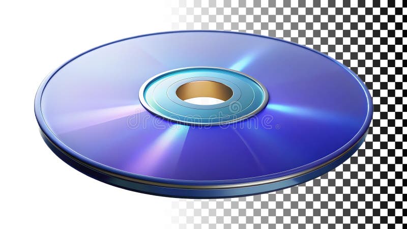 CD Disc for Data Storage and Digital Media Png Transparent Image ...