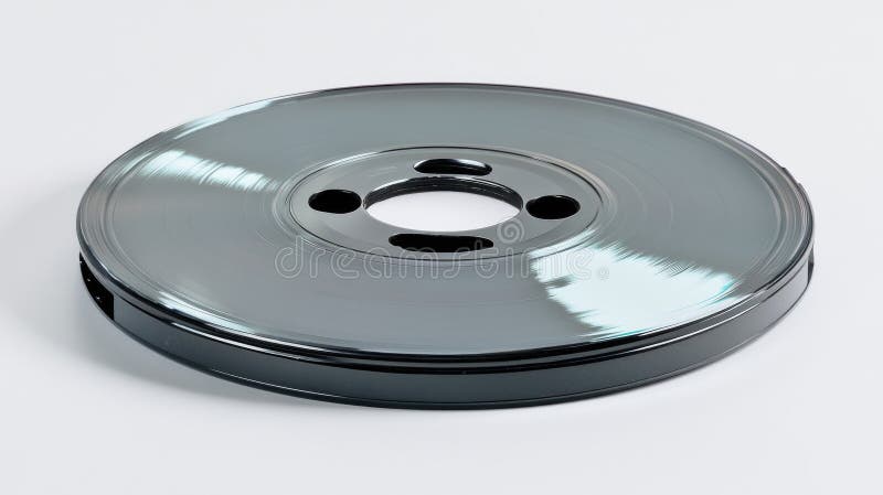 CD Disc with Hole in Center Stock Image - Image of generated, disc ...