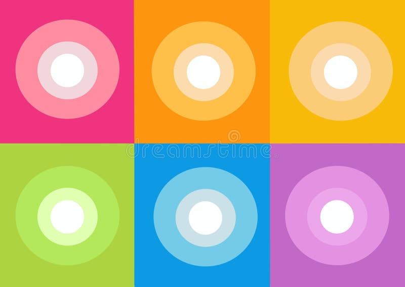 Round disc templates stock vector. Illustration of graphics - 9677935