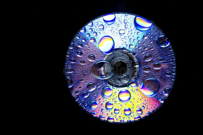 CD disk stock image. Image of drop, bright, data, shiny - 12249383