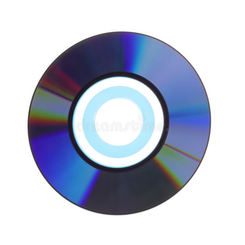 Disque Compact-ROM D'or D'isolement Image stock - Image du fichiers ...