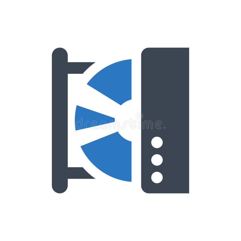 Cd drive icon stock vector. Illustration of vector, sign - 223751451